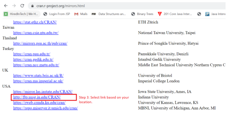 Statistical Computing: Installing R and RStudio - Query